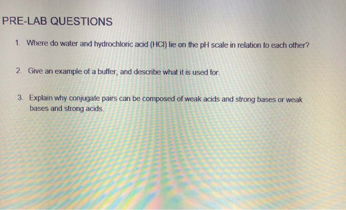 Styles Paragraph Acids and Bases EXPERIMENT 2: | Chegg.com