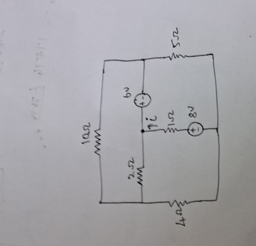 Solved using nodal analysis find i for the circuit shown | Chegg.com