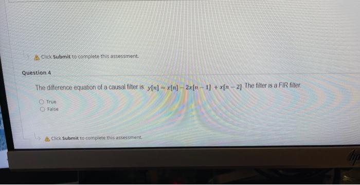 Solved The difference equation of a causal filter is | Chegg.com
