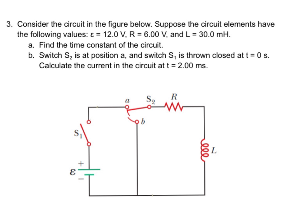 Solved Consider the circuit in the figure below. Suppose the | Chegg.com