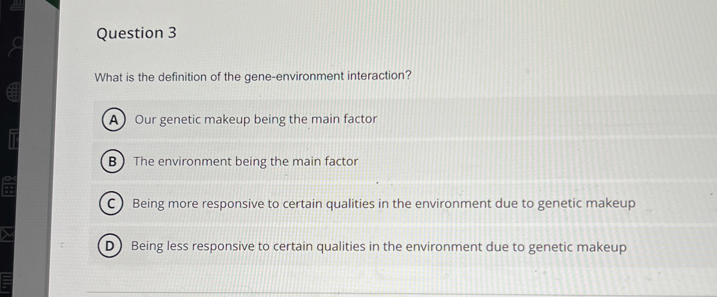 Solved Question 3What is the definition of the | Chegg.com