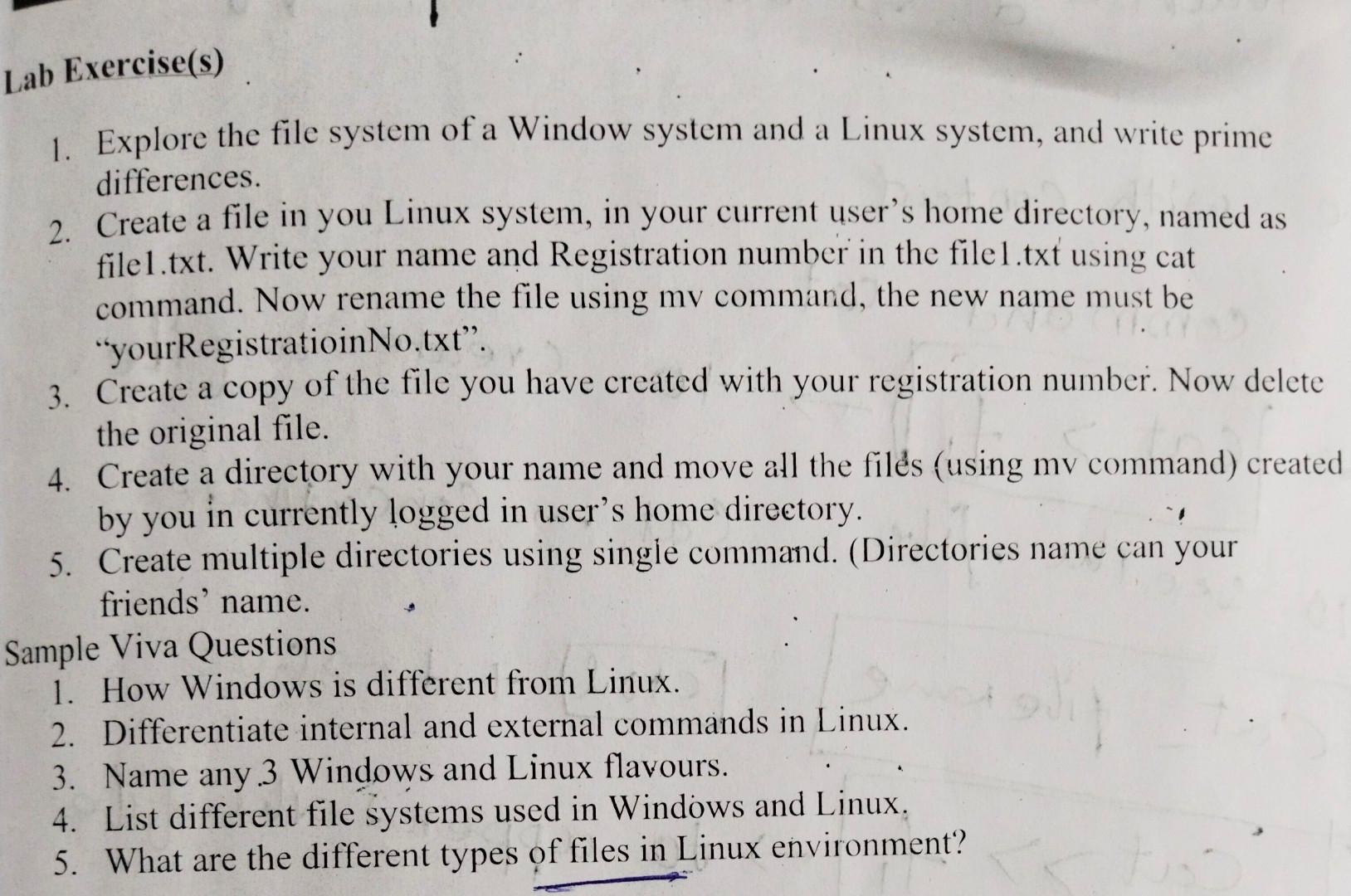 Solved I need the proper explanation with examples that I | Chegg.com