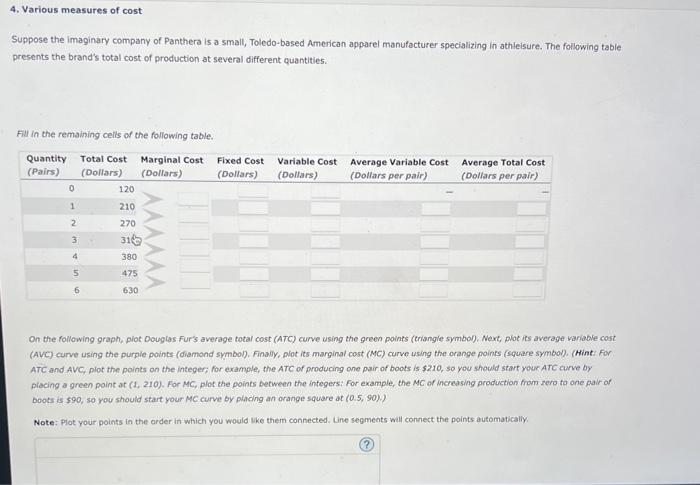 Solved Suppose the imaginary company of Panthera is a small, | Chegg.com