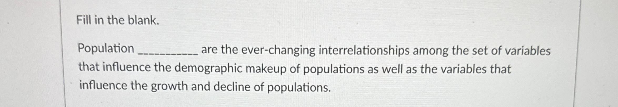 Solved Fill in the blank.Population q, ﻿are the | Chegg.com