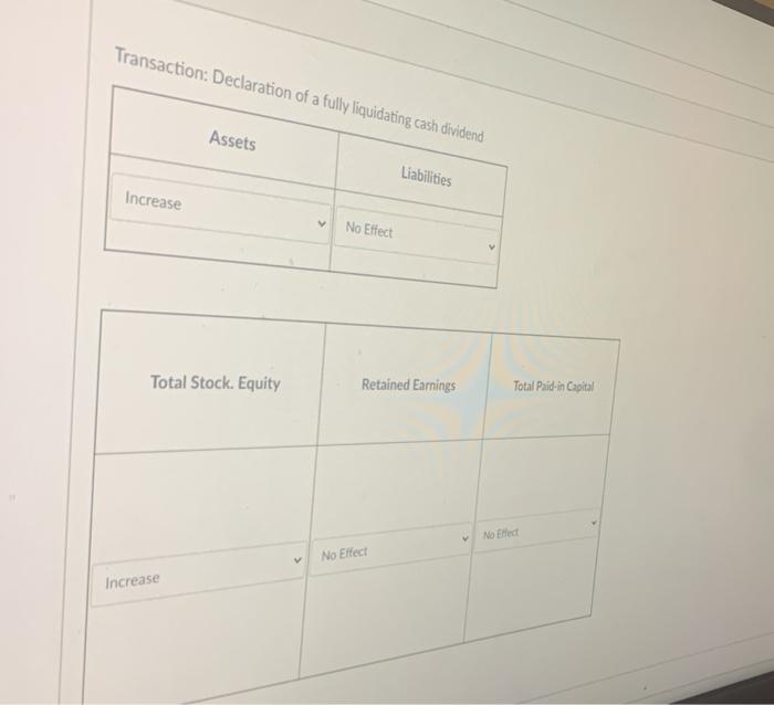 Solved Question 6 Transaction Declaration of all late con | Chegg.com