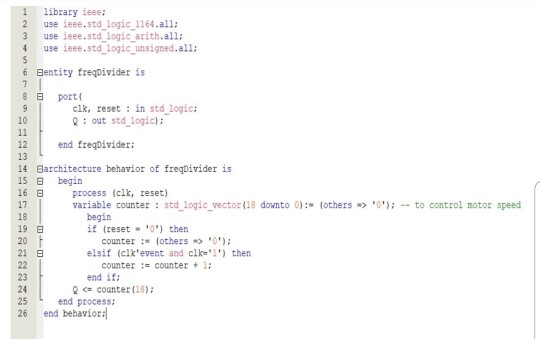 Solved 1 library ieee; 2 use ieee.std_logic_1164.all: 3 use | Chegg.com
