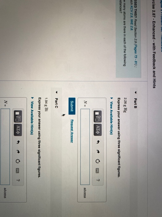Solved apie 2 FIUDI rcise 2.87 - Enhanced - with Feedback | Chegg.com
