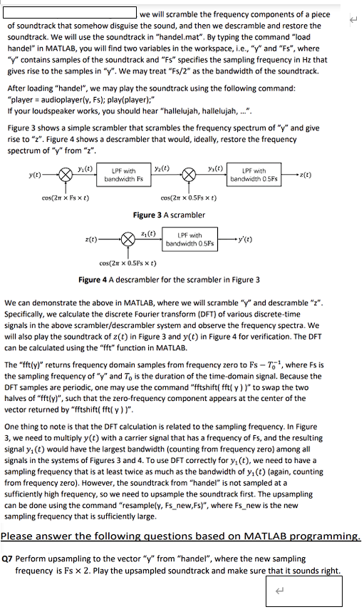 Please answer the following questions based on MATLAB | Chegg.com