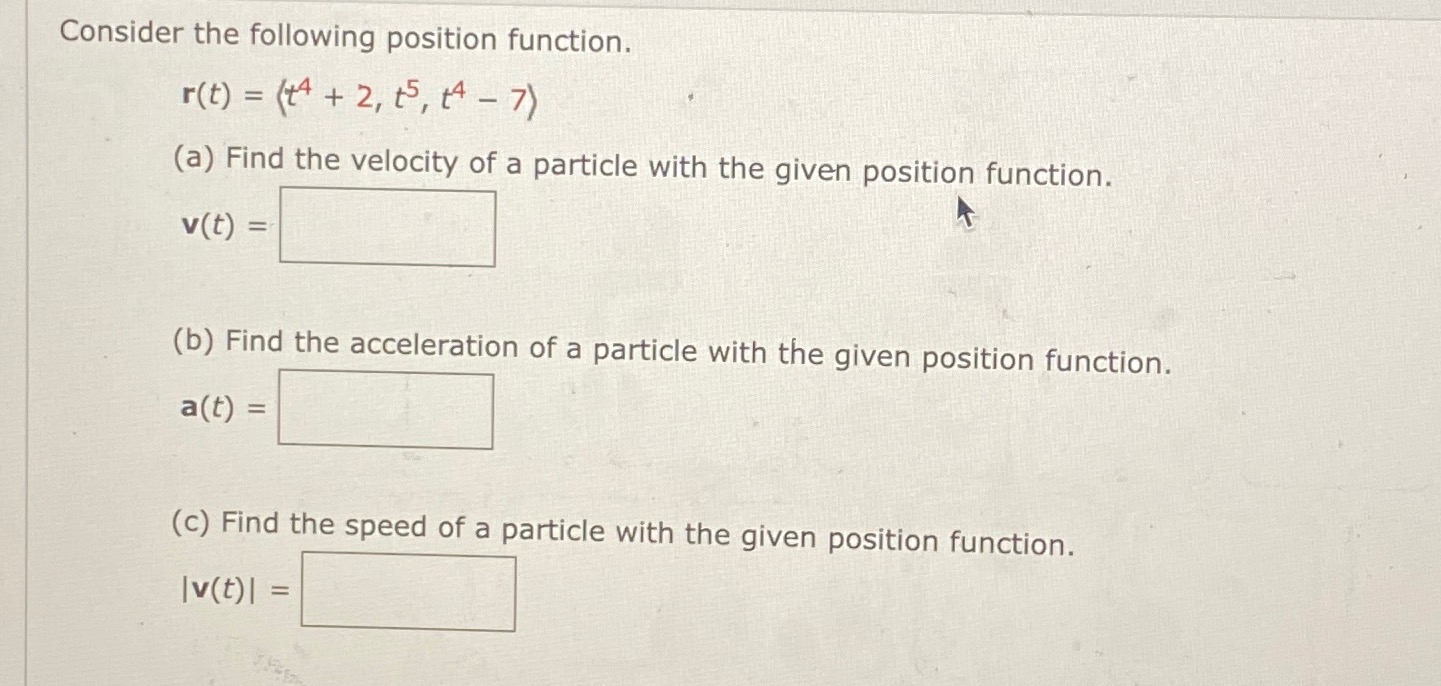 Solved Consider the following position | Chegg.com