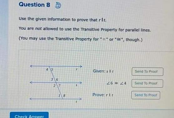 Solved Use the given information to prove that r∣t. You are | Chegg.com
