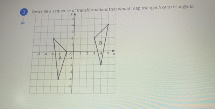 Solved 3 Describe a sequence of transformations that would | Chegg.com