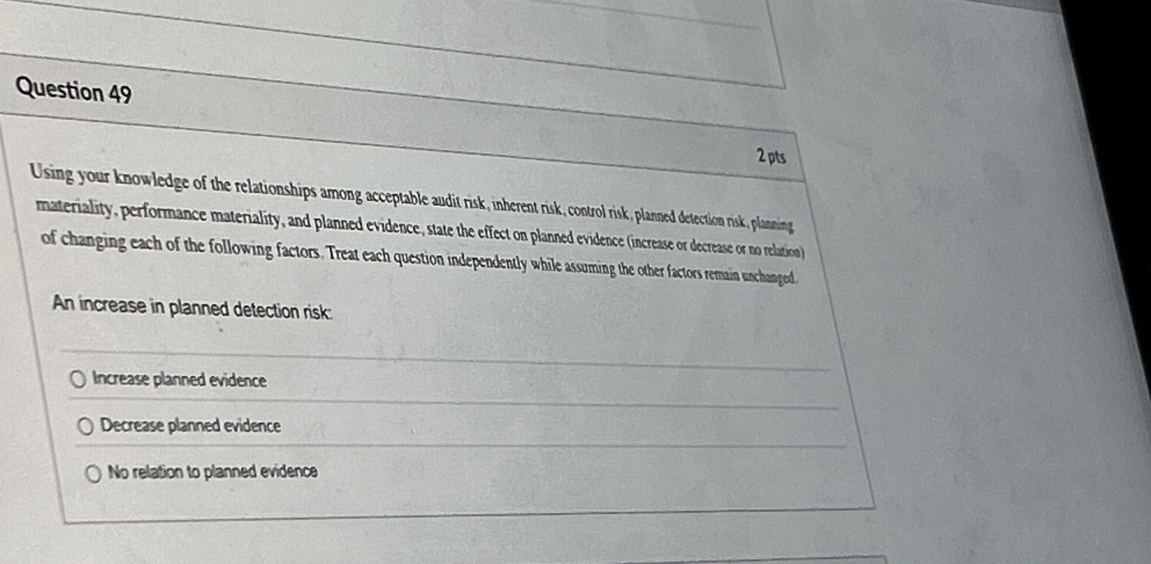 Solved Question 492 ﻿ptsUsing your knowledge of the | Chegg.com