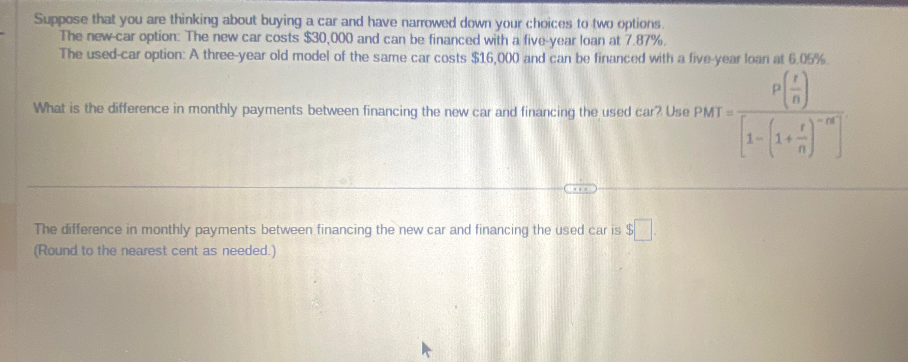 Solved Suppose that you are thinking about buying a car and | Chegg.com