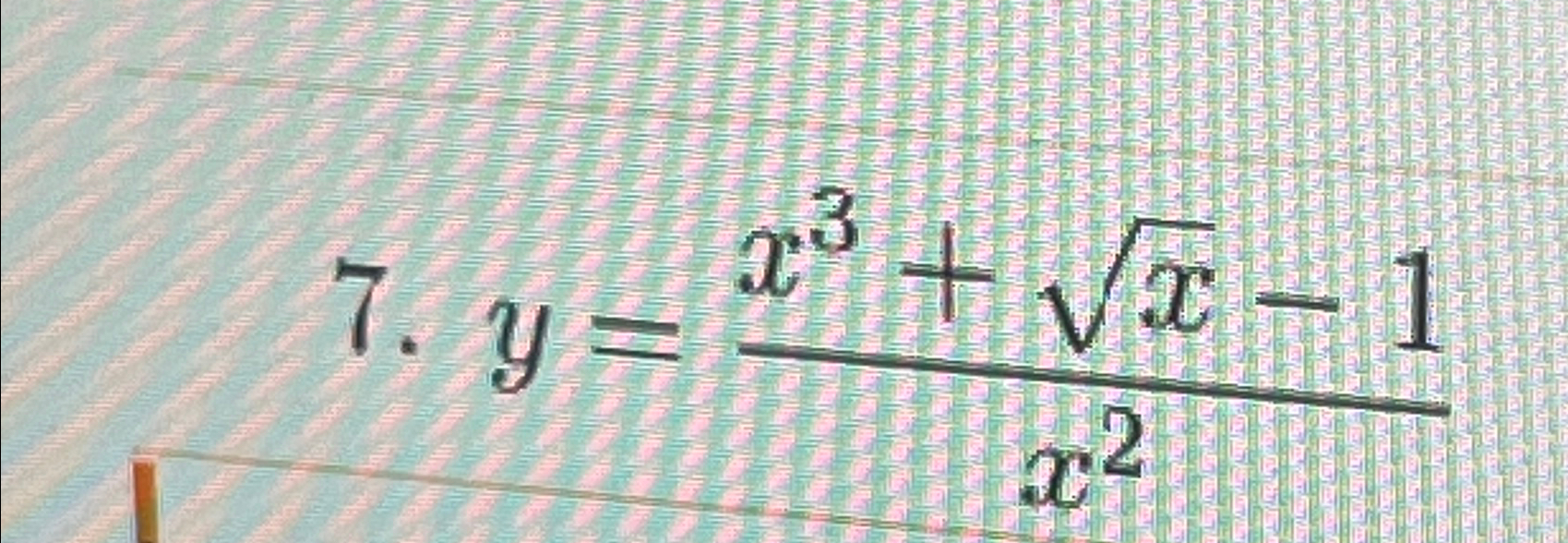 Solved y=x3+x2-1x2Find the derivative | Chegg.com