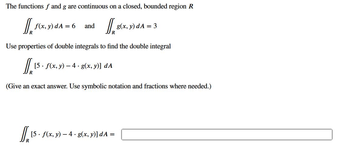 Solved (Give an ﻿exact answer. Use symbolic notation and | Chegg.com