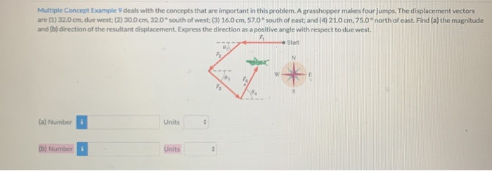 Solved Multiple Concept Example 9 deals with the concepts | Chegg.com