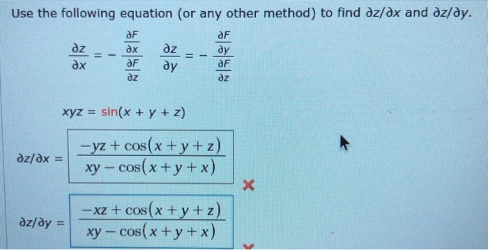 Solved Use the following equation (or any other method) to | Chegg.com