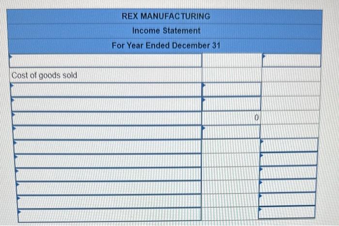 Solved Finished goods inventory, ending General and | Chegg.com