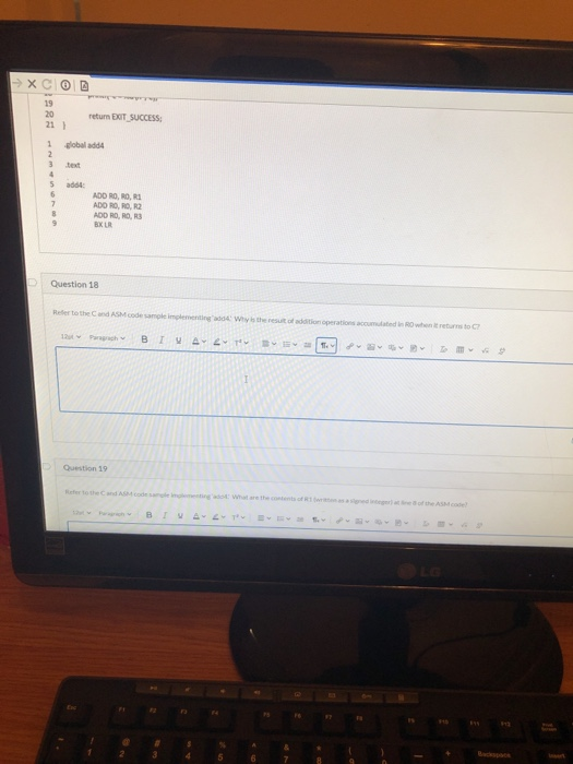 Solved х 1 2 included includest lib.h> include stinto extern | Chegg.com