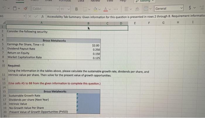 Solved Required: Using the information in the tables above, | Chegg.com