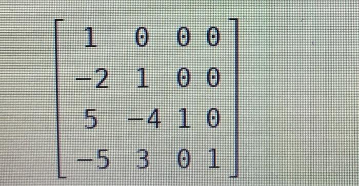 Solved • Define what a non-singular matrix means. • | Chegg.com