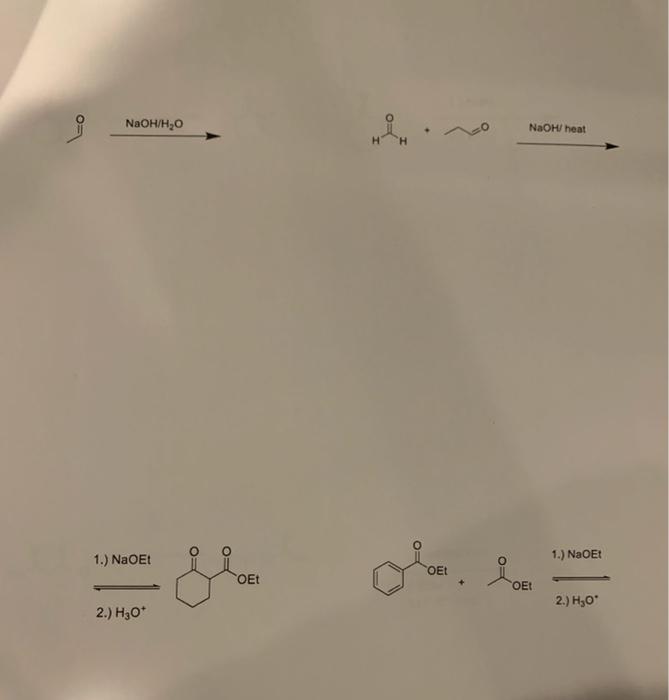 Solved 1) NaOH Bra Br 2.) H30 NaOH Br2 OH OH Br NaOH/H2O | Chegg.com