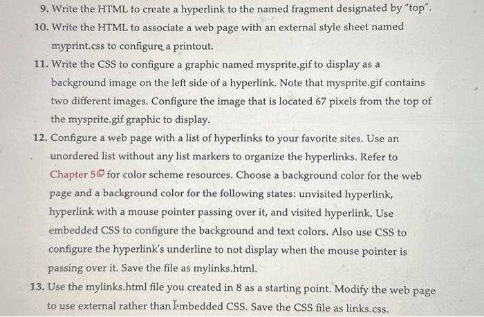 Solved 1. Write the CSS for an id with the following | Chegg.com