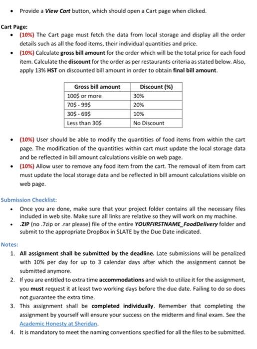 Solved SYST24444 - Mobile Web Application Development | Chegg.com