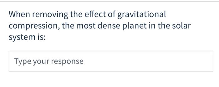 Solved When removing the effect of gravitational | Chegg.com