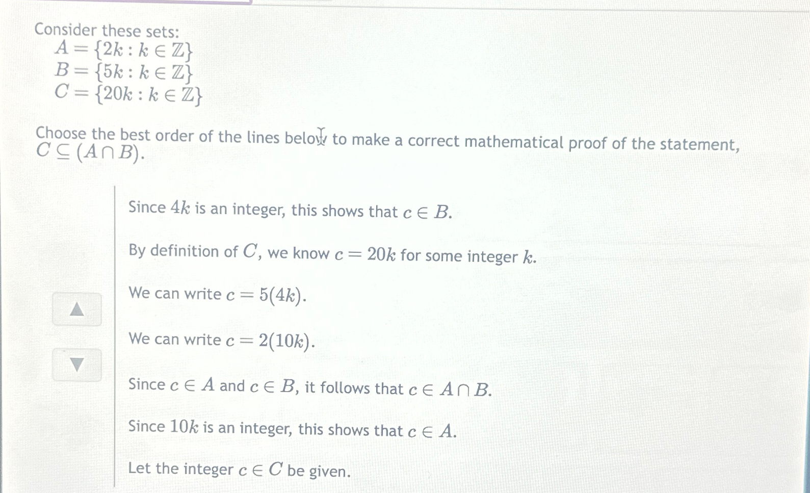 Solved Consider these | Chegg.com