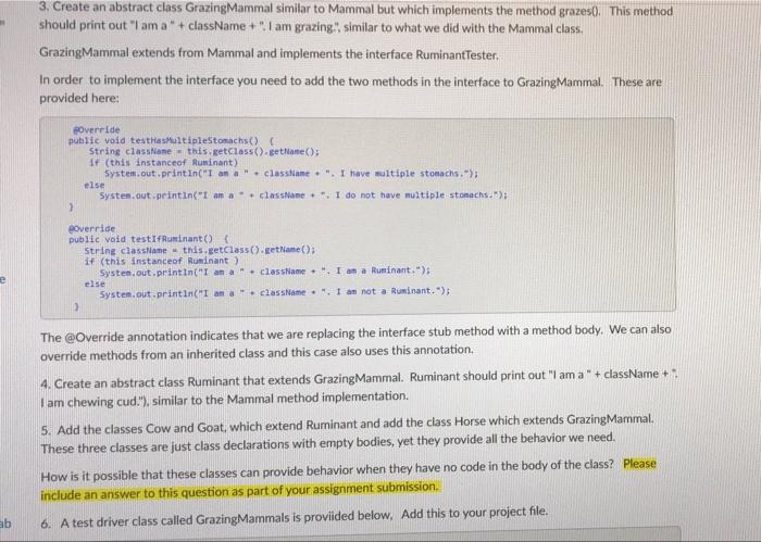 Solved In this project you will learn about abstract | Chegg.com