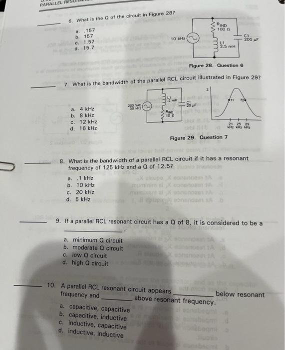 Solved Read each question carefully. Write the letter for | Chegg.com