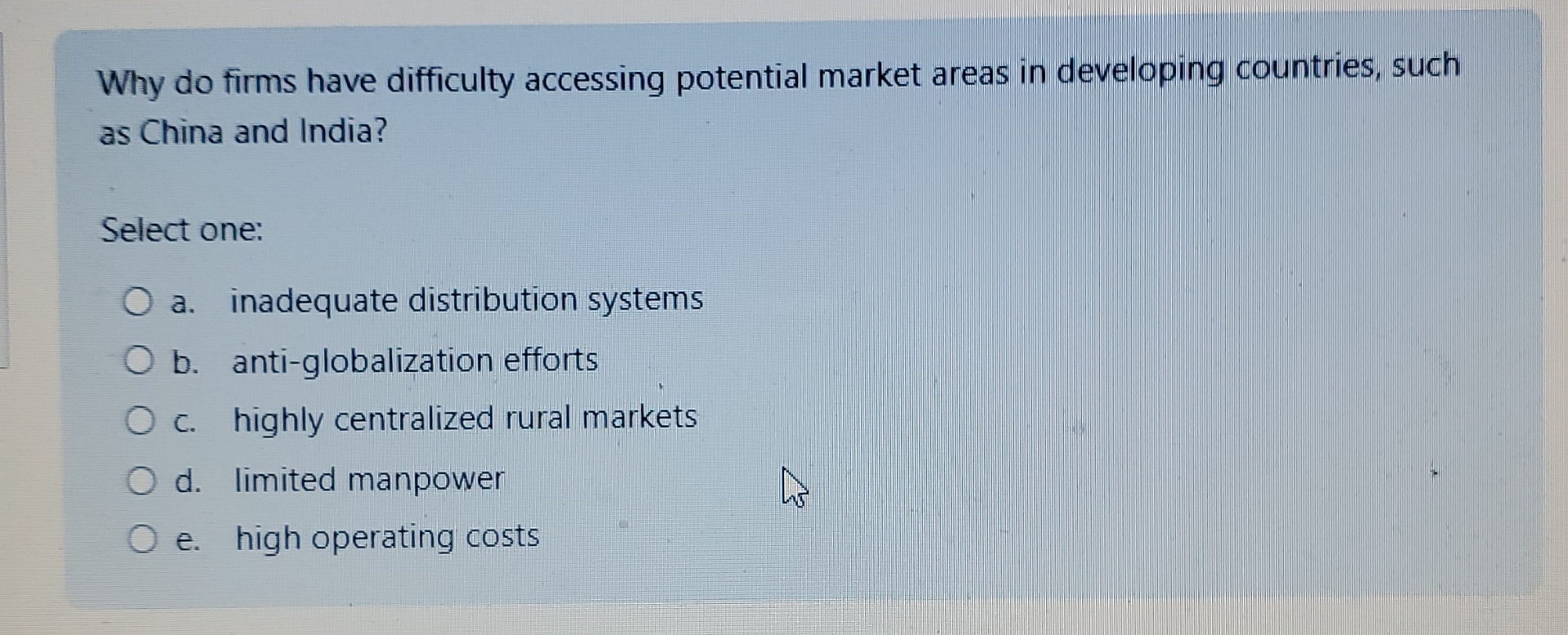 Solved Why do firms have difficulty accessing potential | Chegg.com