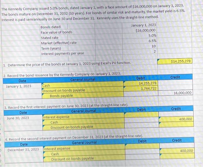 3 chp 14 excel .1please find interest expense and | Chegg.com