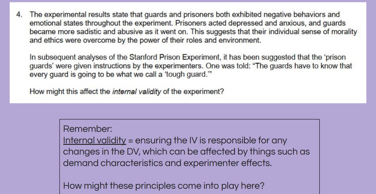 Solved The experimental results state that guards and | Chegg.com