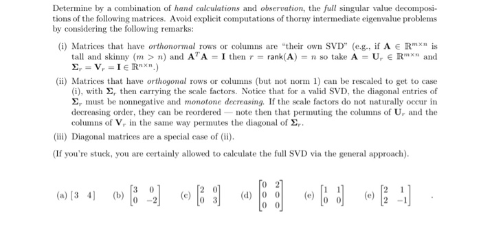 Solved Determine by a combination of hand calculations and | Chegg.com