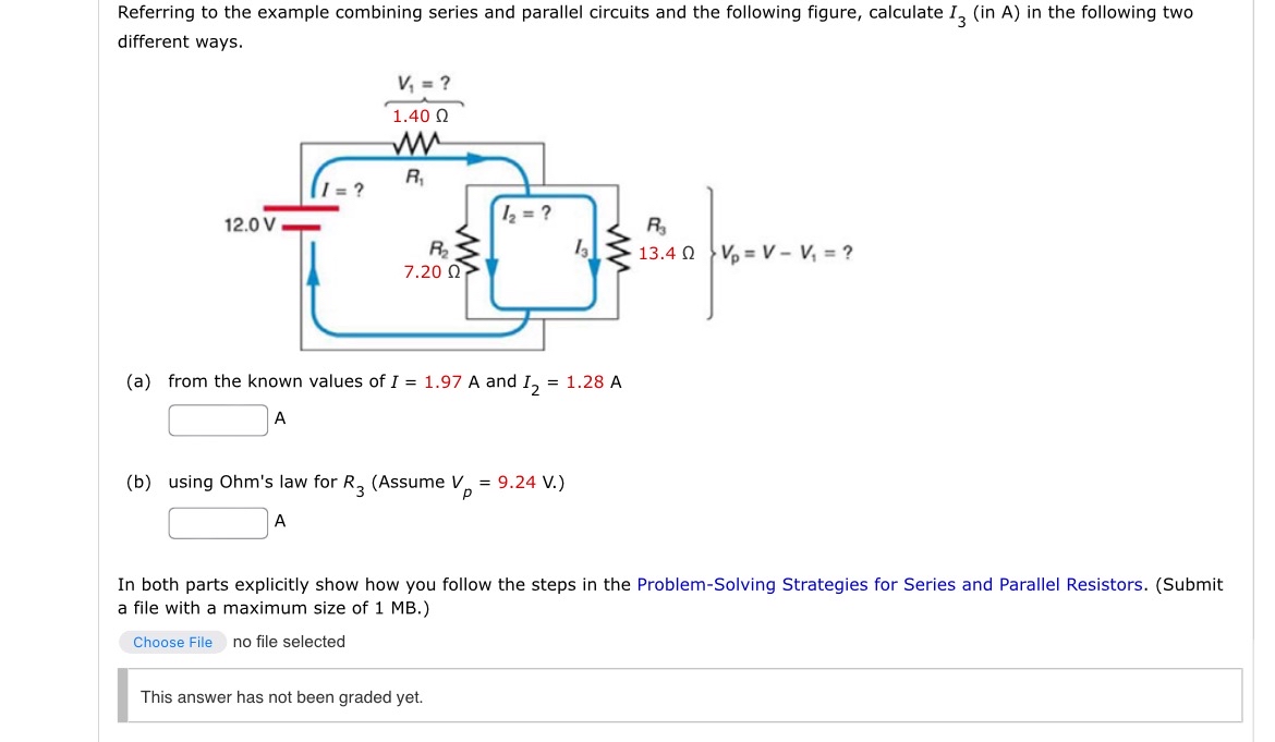 Solved Referring to the example combining series and | Chegg.com