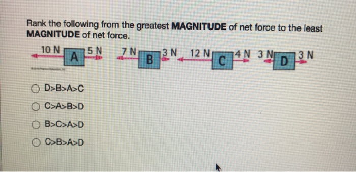 Solved Rank the balls from greatest acceleration to least | Chegg.com