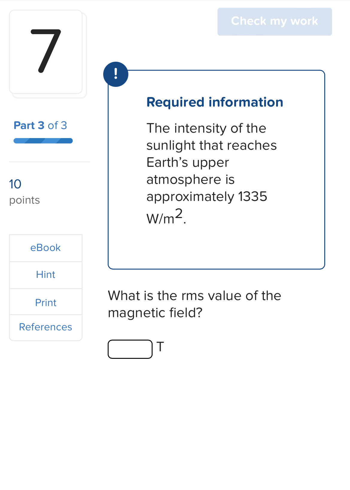 Solved !Required informationPart 3 of | Chegg.com Solved !Required informationPart 3 of | Chegg.com