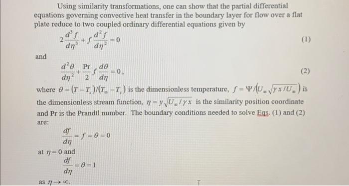 Solved Using similarity transformations, one can show that | Chegg.com