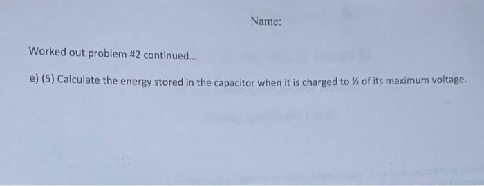 Solved Worked out problem 12 : Show all work for full | Chegg.com