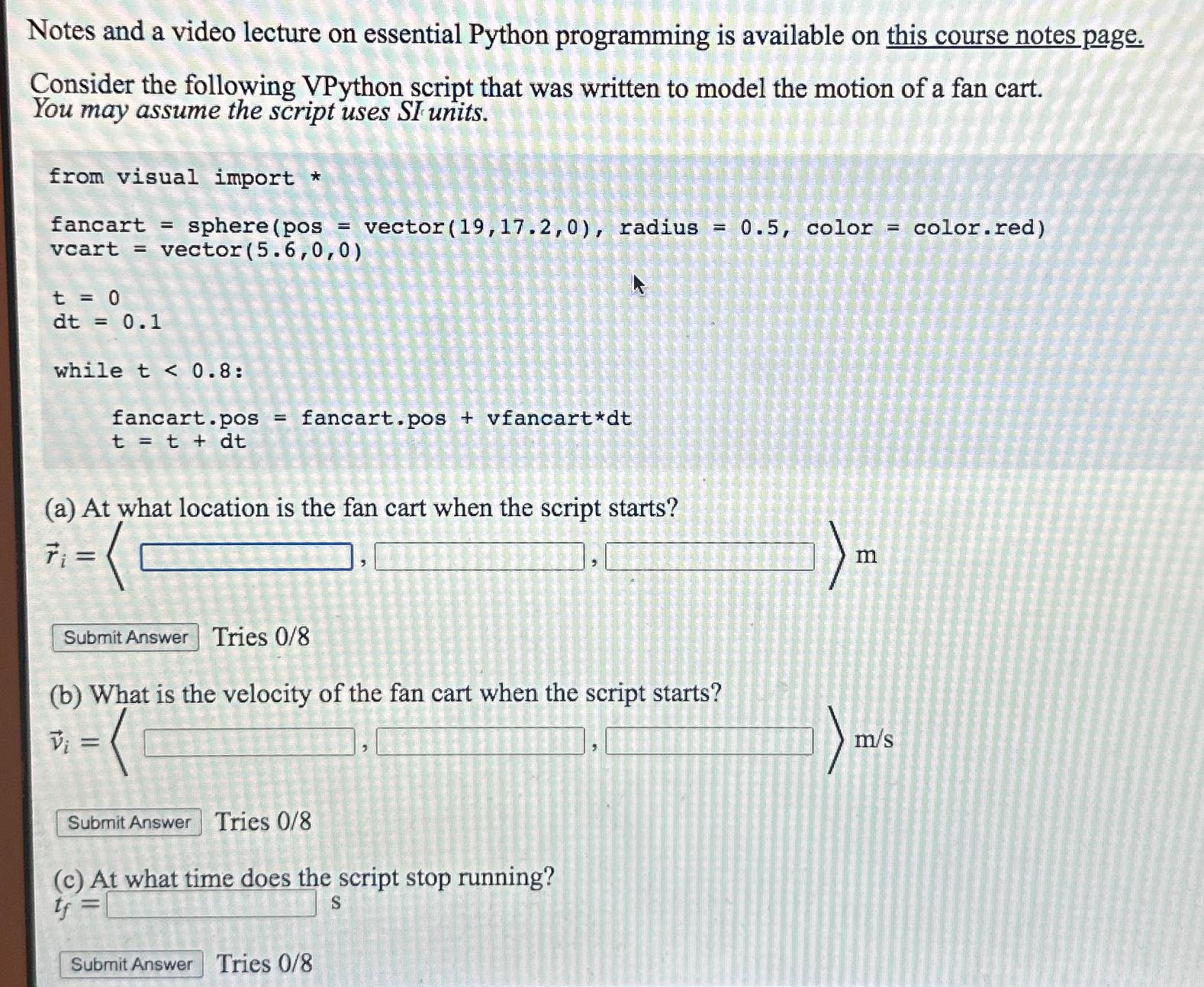Solved Notes And A Video Lecture On Essential Python