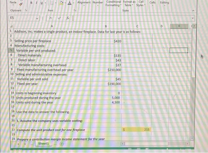 Solved Required information The Chapter 6 Form worksheet is | Chegg.com