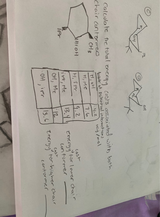 Solved OH end TOH pir Calculate the total energy costs | Chegg.com