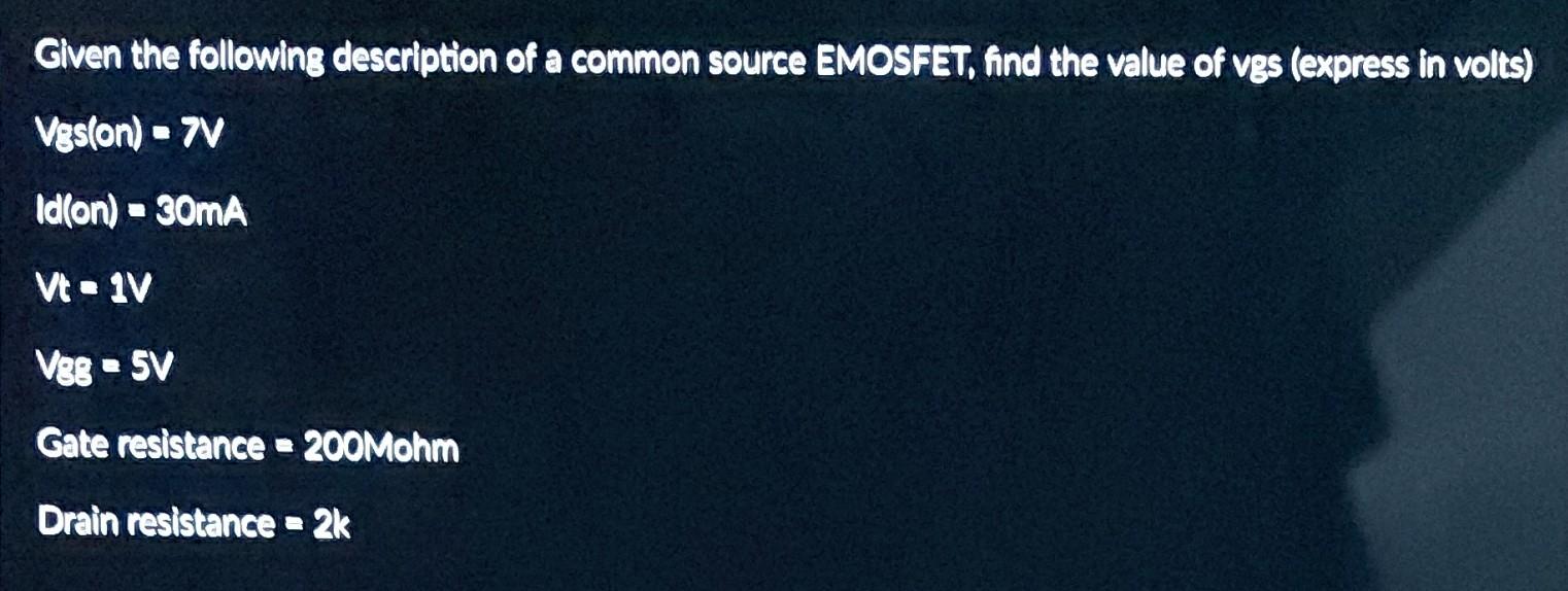 Solved Civen the following description of a common sourse | Chegg.com Solved Civen the following description of a common sourse | Chegg.com