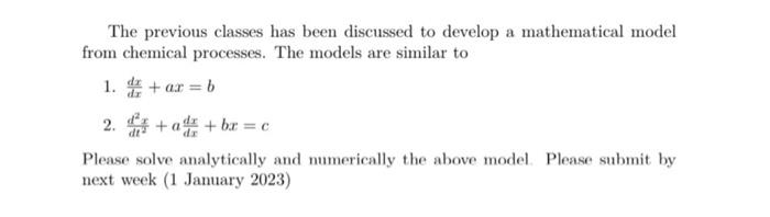 Solved The previous classes has been discussed to develop a | Chegg.com