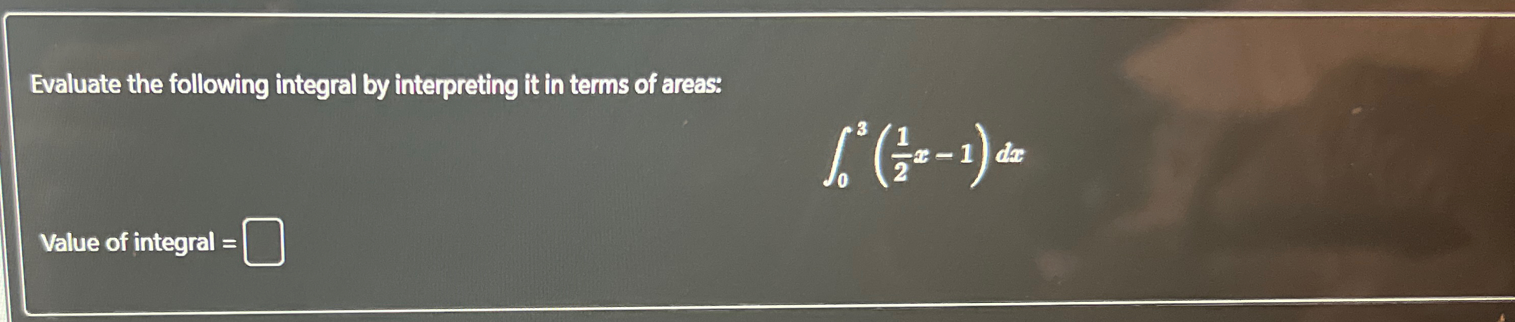 Solved Evaluate the following integral by interpreting it in | Chegg.com