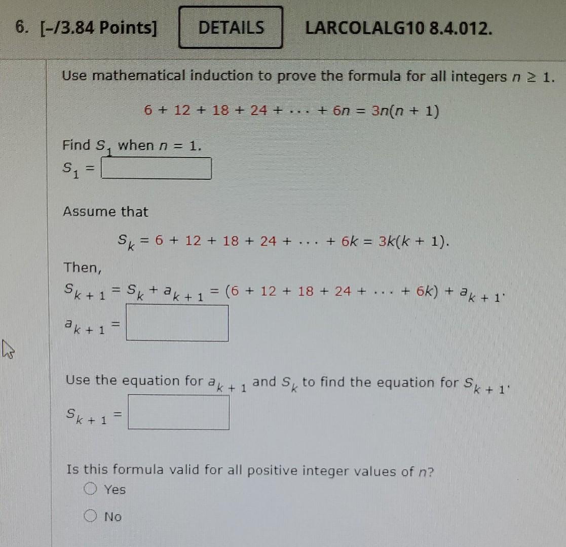 Solved Use mathematical induction to prove the formula for | Chegg.com