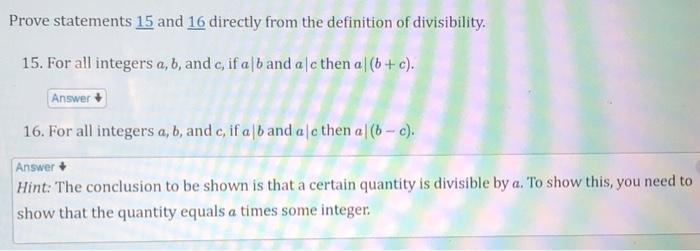 Solved Discrete Math 1Chapter 4: Elementary Number Theory | Chegg.com