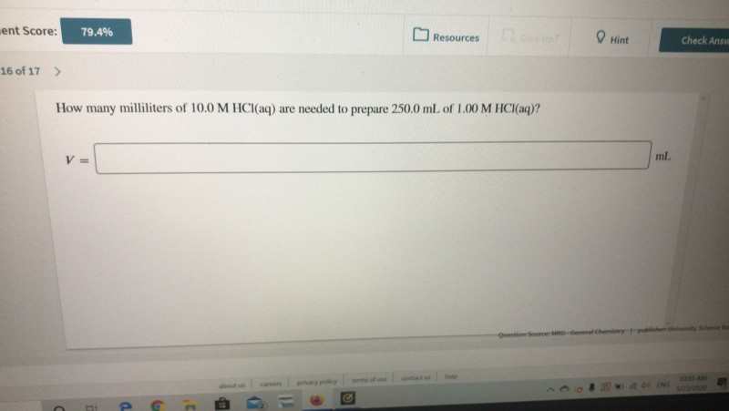 Solved ent Score: 79.4% Resources Hint Check Answ 16 of 17 > | Chegg.com Solved ent Score: 79.4% Resources Hint Check Answ 16 of 17 > | Chegg.com